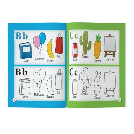 Carti de colorat pentru copii - Coloreaza si invata alfabetul in limba ...