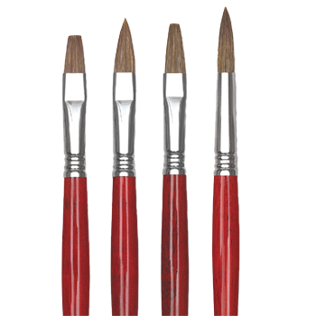 Pensule pt. tempera & guașe | Calitate și versatilitate în pictură